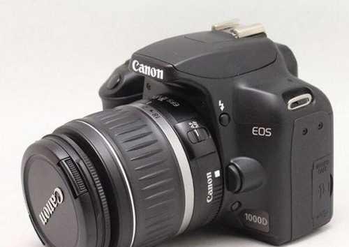 Зеркальный фотоаппарат Canon eos1000D