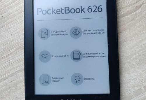 Pocketbook 626 на запчасти экран целый