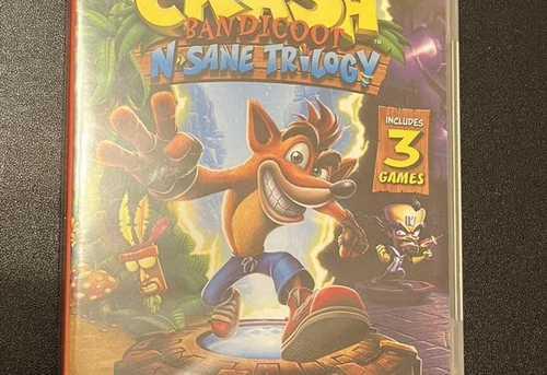 Crash Bandicoot Trilogy Nintendo (Новая,в пленке)