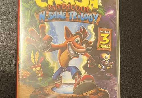 Crash Bandicoot Trilogy Nintendo (Новая,в пленке)
