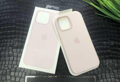 Чехол на iPhone 13 Pro Max Silicone Case Розовый
