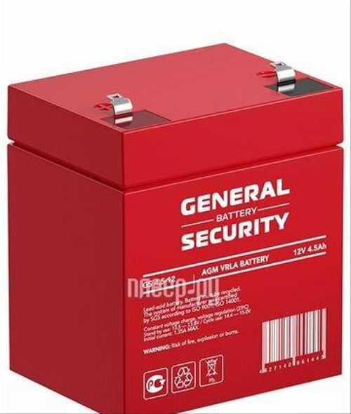 Аккумулятор General Security 12V 4.5Ah GS4.5-12