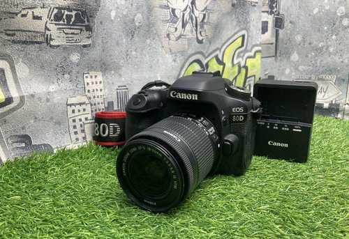 Canon 80D Kit 18-55mm 3.5-5.6 IS STM 16.600 кадров