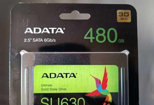 Новые SSD Adata SU630 240/480гб. 2.5" SATA III