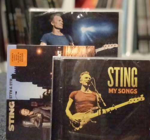 Sting на cd dvd