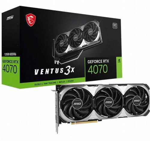 MSI RTX4070 ventus 3X E 12GB OC