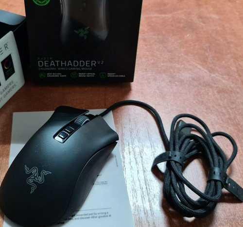 Игровая мышь razer deathadder v2