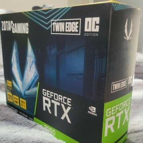 Zotac gaming GeForce RTX 3060 Twin Edge OC Новый