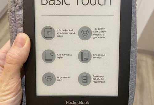 Pocket book basic touch 2 625 черный