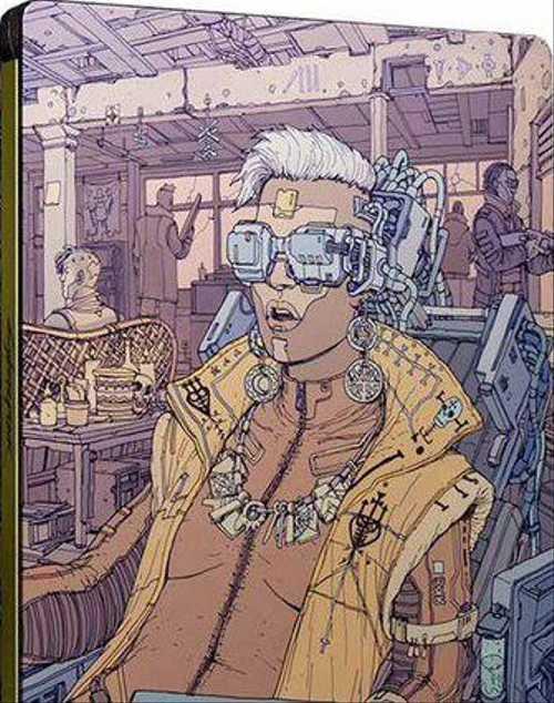 Стилбук Cyberpunk 2077 Steelbook Вудисты + ComicBo