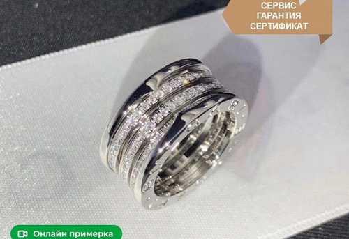 Кольцо Булгари с бриллиантами