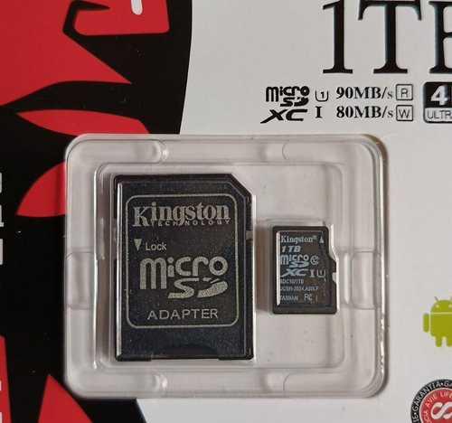 Карта памяти microsd 1 тв