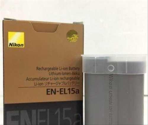 Аккумулятор Nikon EN-EL15A Новый (A406)