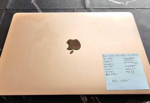 Macbook air2020 a2179