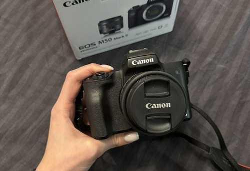 Фотоаппарат системный Canon EOS M50 Mark ll