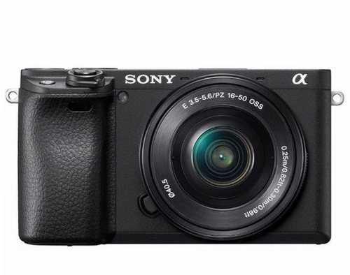 Фотоаппарат Sony Alpha A6400 kit 16-50mm черный
