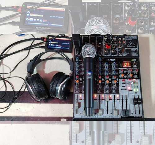 Микшерный пульт behringer xenyx 1204 fx usb