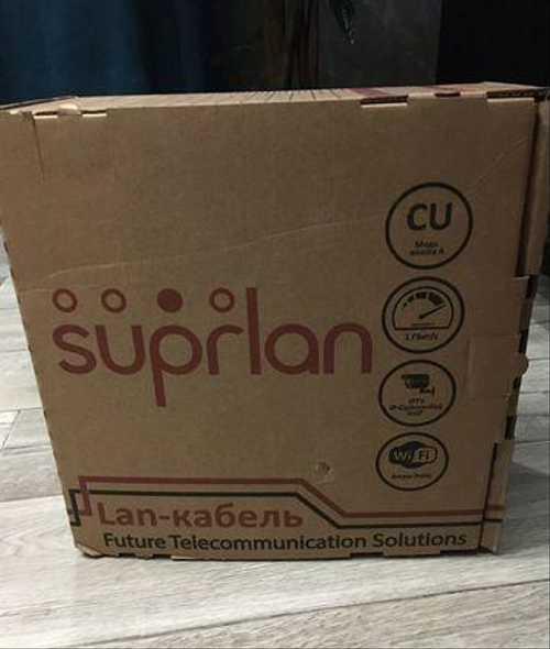 Витая пара suprlan Premium UTP 2x2x0,51 Cu 500 м