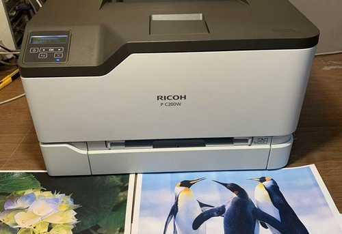 Принтер лазерный Ricoh P c200wifi