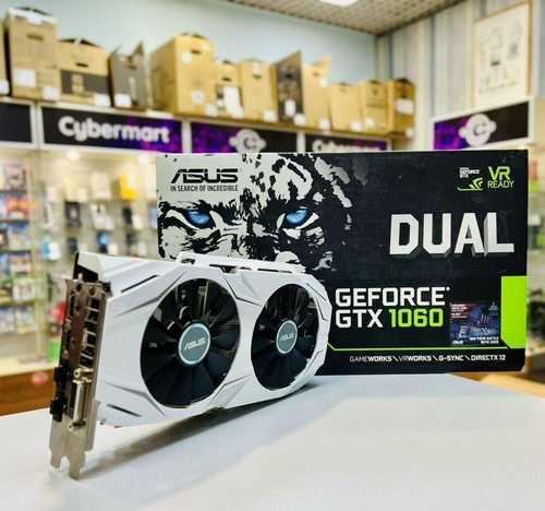 Видеокарта asus GeForce GTX 1060 dual 6G