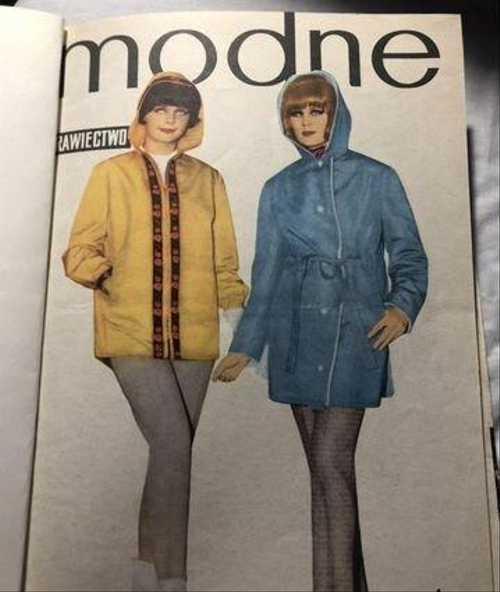Журналы мод Польша 1966 год