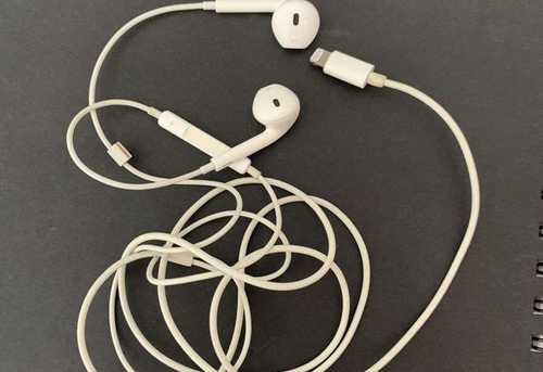 Наушники apple earpods проводные