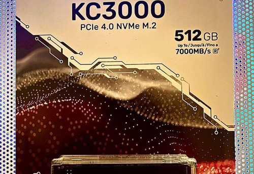 Новые SSD Kingston KC3000 SKC3000S/512Gb