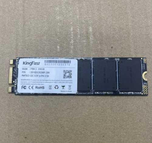 SSD M2 SATA 256gb KingFast