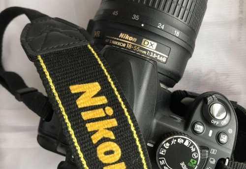 Nikon 3100 зеркальный фотоаппарат