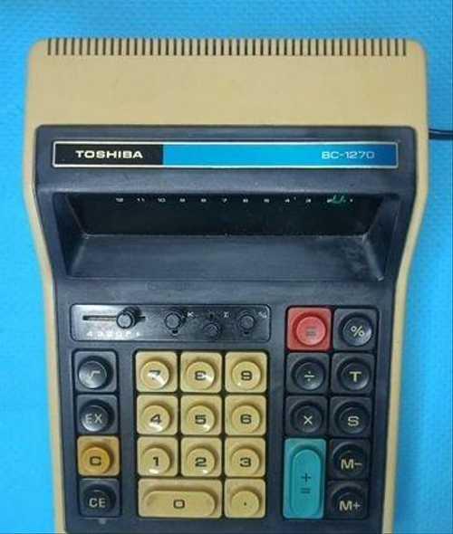 Калькулятор Toshiba BC-1270