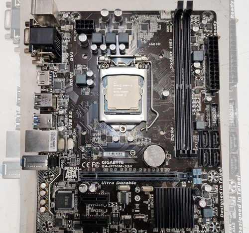 Материнская плата с процессором i5 7600