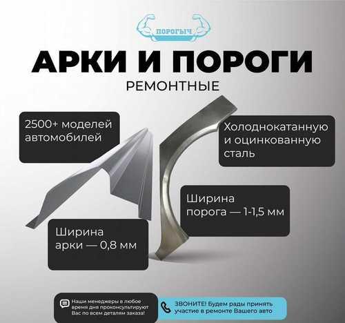 Пороги и арки BYD F3 Людиново