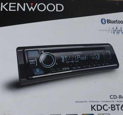 Магнитола 1 din с bluetooth kenwood