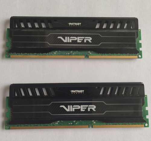 Оперативная память Patriot DDR3 8Gb (2x4Gb) 1866 M