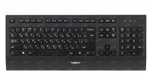 Бесшумная клавиатура logitech