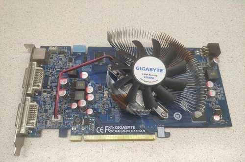 Gigabyte Nvidia 9600gt 512MB ddr3 256bit