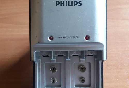 Зарядное ус-во Philips для аккумуляторных батареек