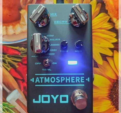 Joyo R-14 Atmosphere Reverb. Педаль реверберации