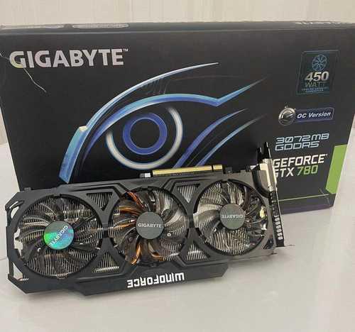 Видеокарта gigabyte gtx 780 3gb