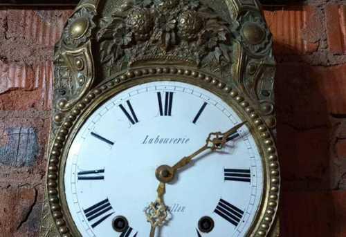 Старинные часы 1800 годов (маятник,гири )