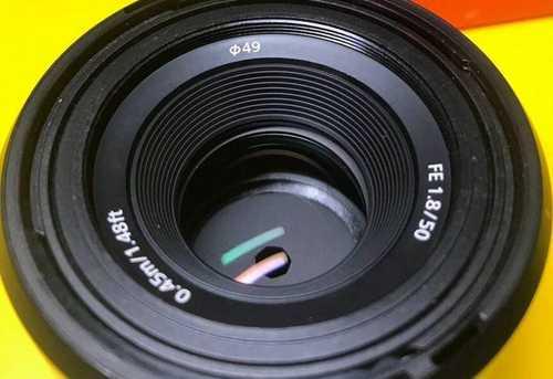 Объектив Sony FE 50mm f/1.8 SEL-50F18F