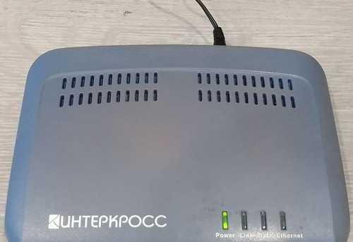 Роутер adsl-модем интеркросс icxdsl 5633 e