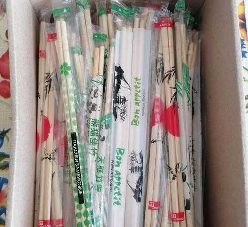 Деревянные китайские палочки