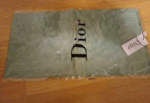 Платок, 100шелк, с логотипом Dior, новый