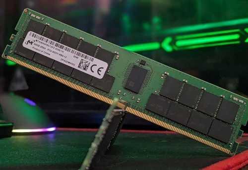 RAM DDR4 128Gb Micron / Samsung ECC 2шт