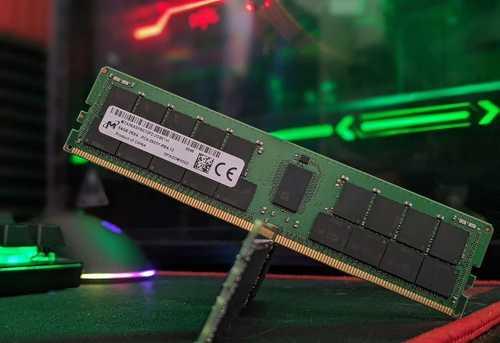 RAM DDR4 128Gb Micron / Samsung ECC 2шт