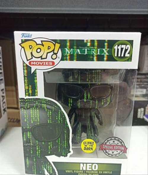 Фигурка Funko POP Movies The Matrix 4 Neo (Coded)