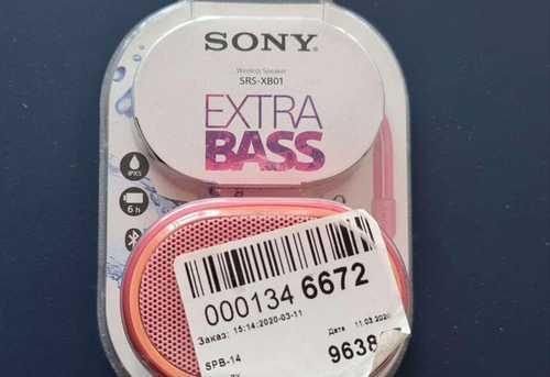 Колонка портативная Sony SRS-XB01 новая в упаковке