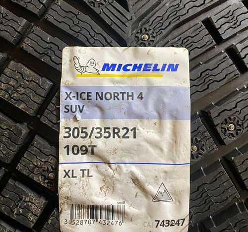 Michelin X-Ice North 4 SUV 275/40 R21 и 305/35 R21