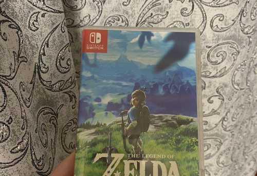Zelda breath of the wild Картридж Nintendo Switch